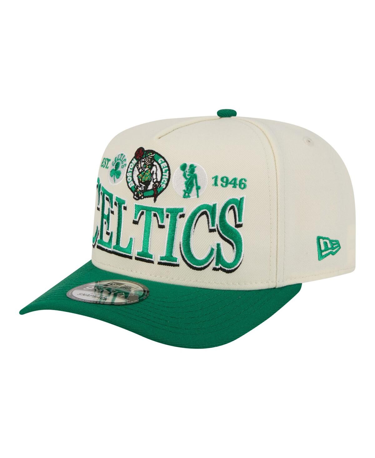 Click here for New Era Mens Cream/Kelly Green Boston Celtics Stre... prices