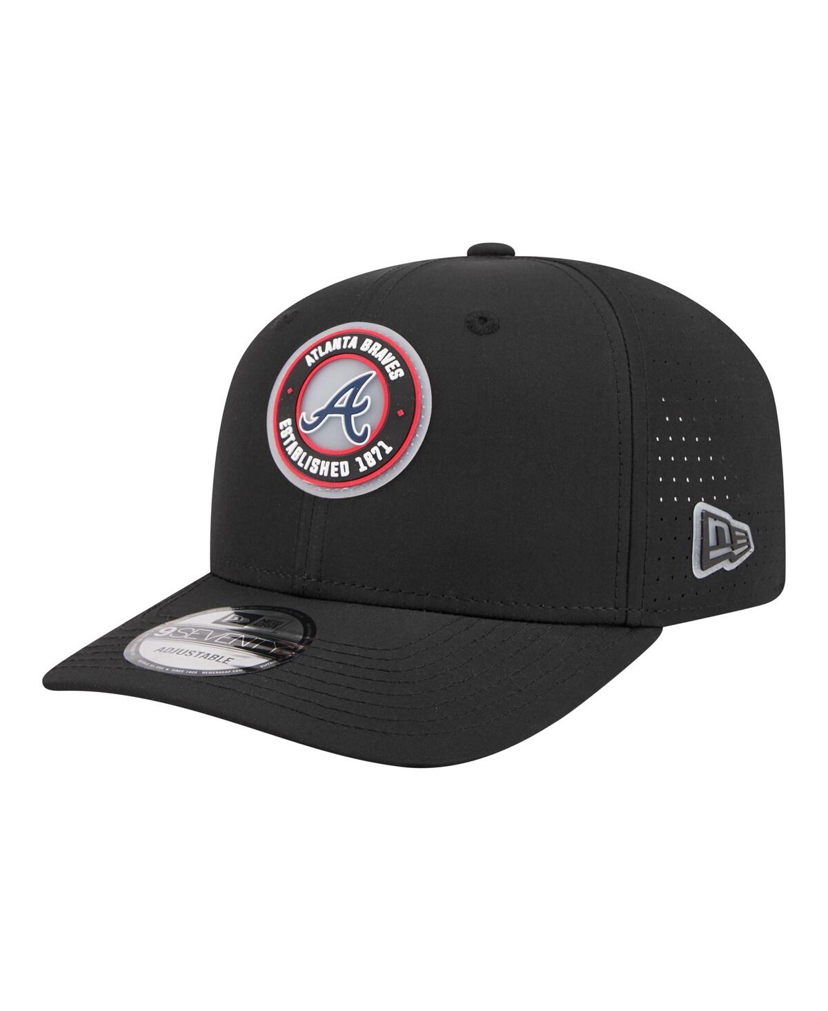 Click here for New Era Mens Black Atlanta Braves Circle 9SEVENTY... prices