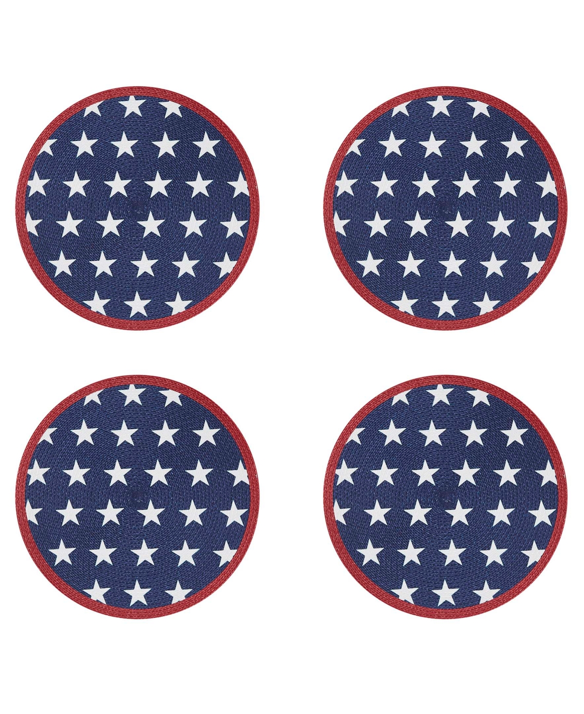 Click here for Avanti Liberty Woven Braided Round Placemats  Set... prices