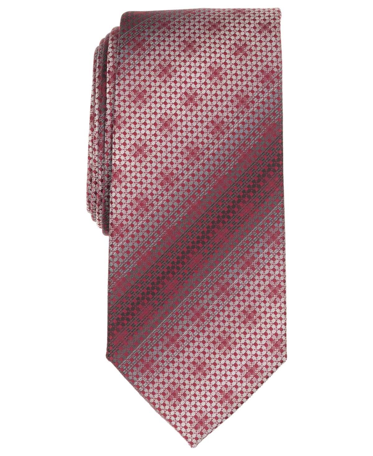 Click here for Perry Ellis Mens Vaile Abstract Tie - Red prices
