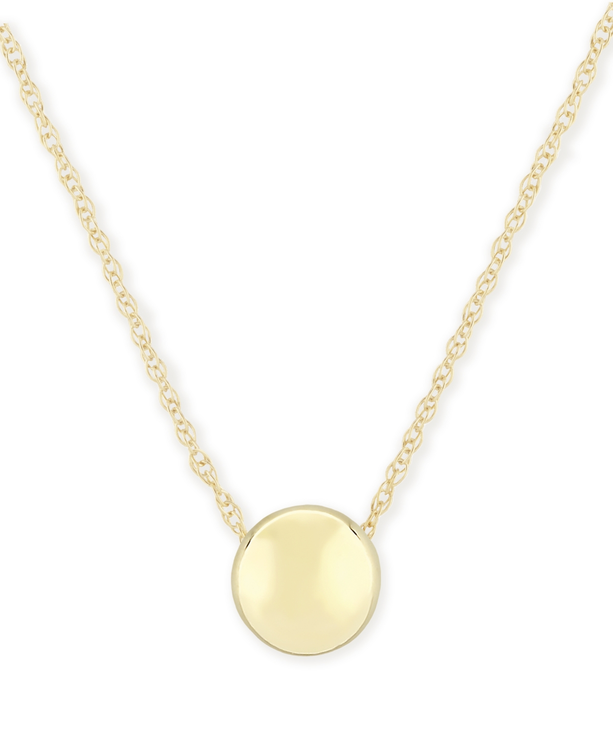 Click here for Flat Ball Necklace Set in 14k Gold (7mm) - Gold prices