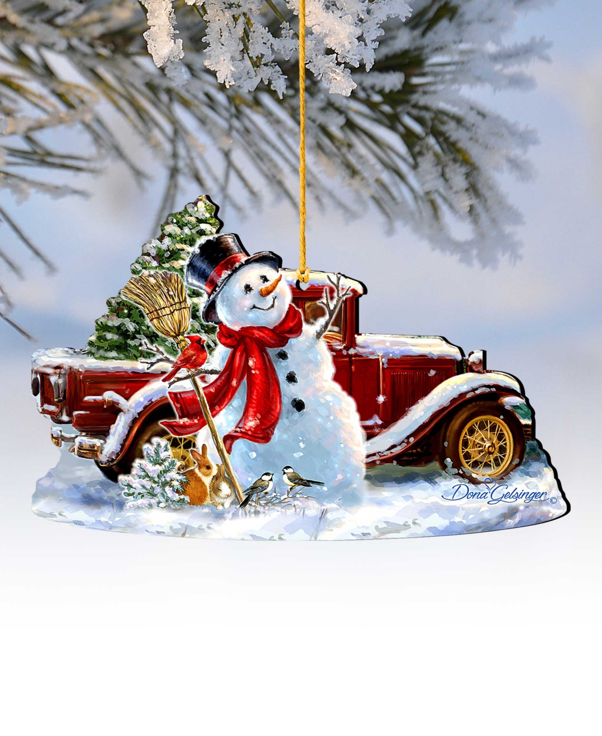 Click here for Designocracy by Dona Gelsinger Frosty Forest Frien... prices