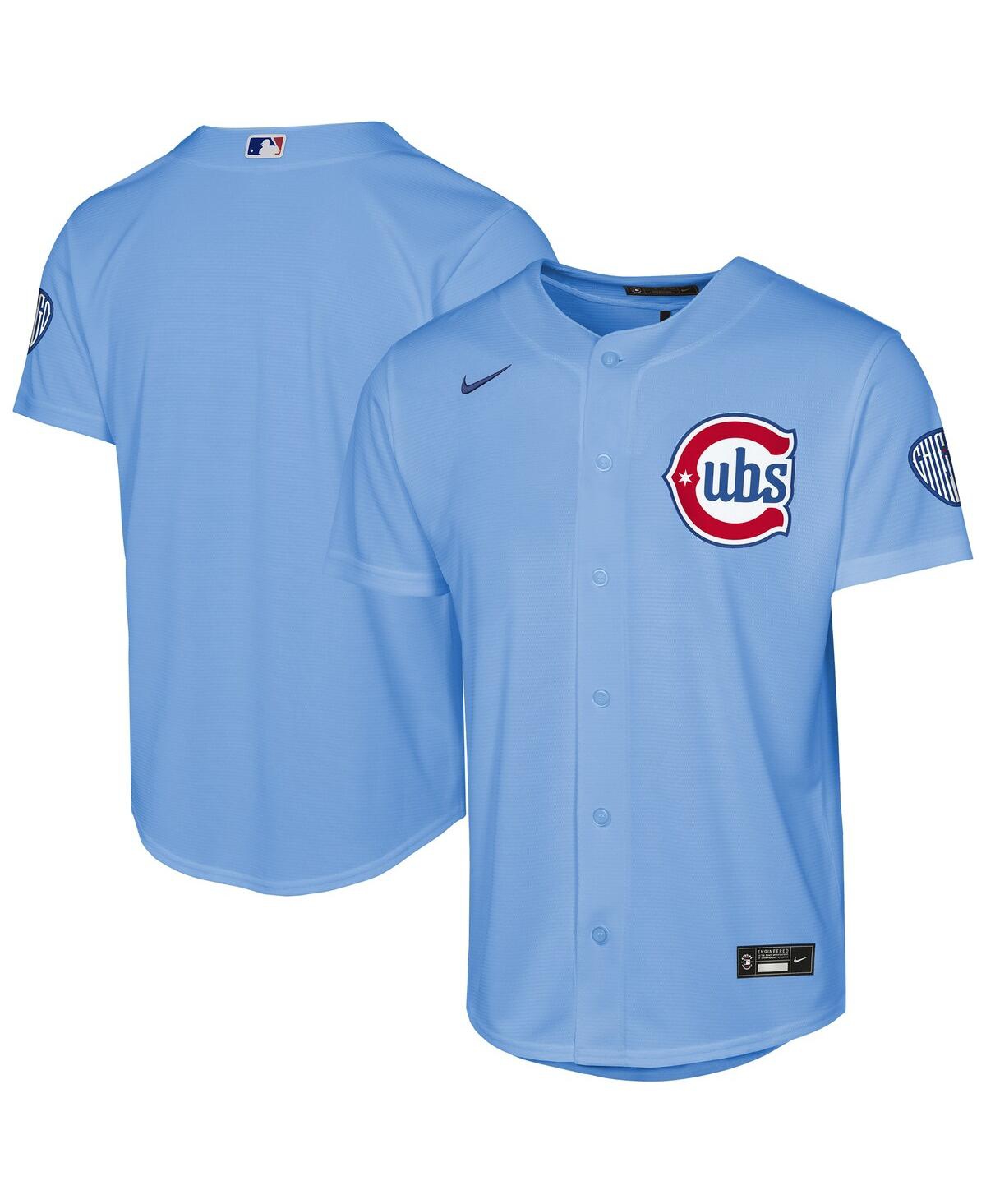 Click here for Nike Big Boys and Girls Light Blue Chicago Cubs Al... prices