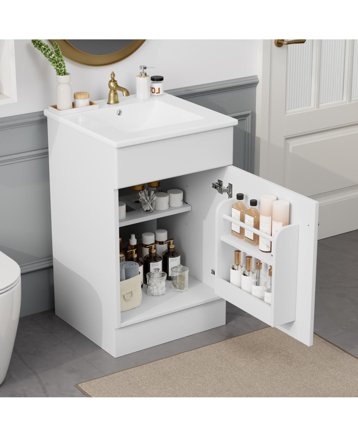 Click here for Sillysis 20 Bathroom Vanity with Sink  Painted Mdf... prices