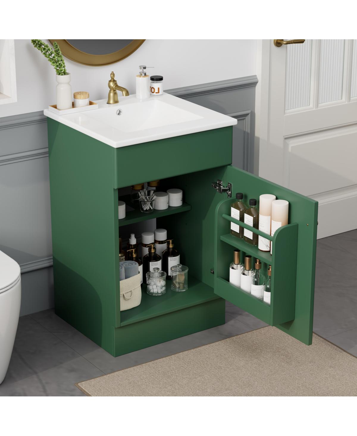 Click here for Sillysis 20 Bathroom Vanity with Sink  Painted Mdf... prices