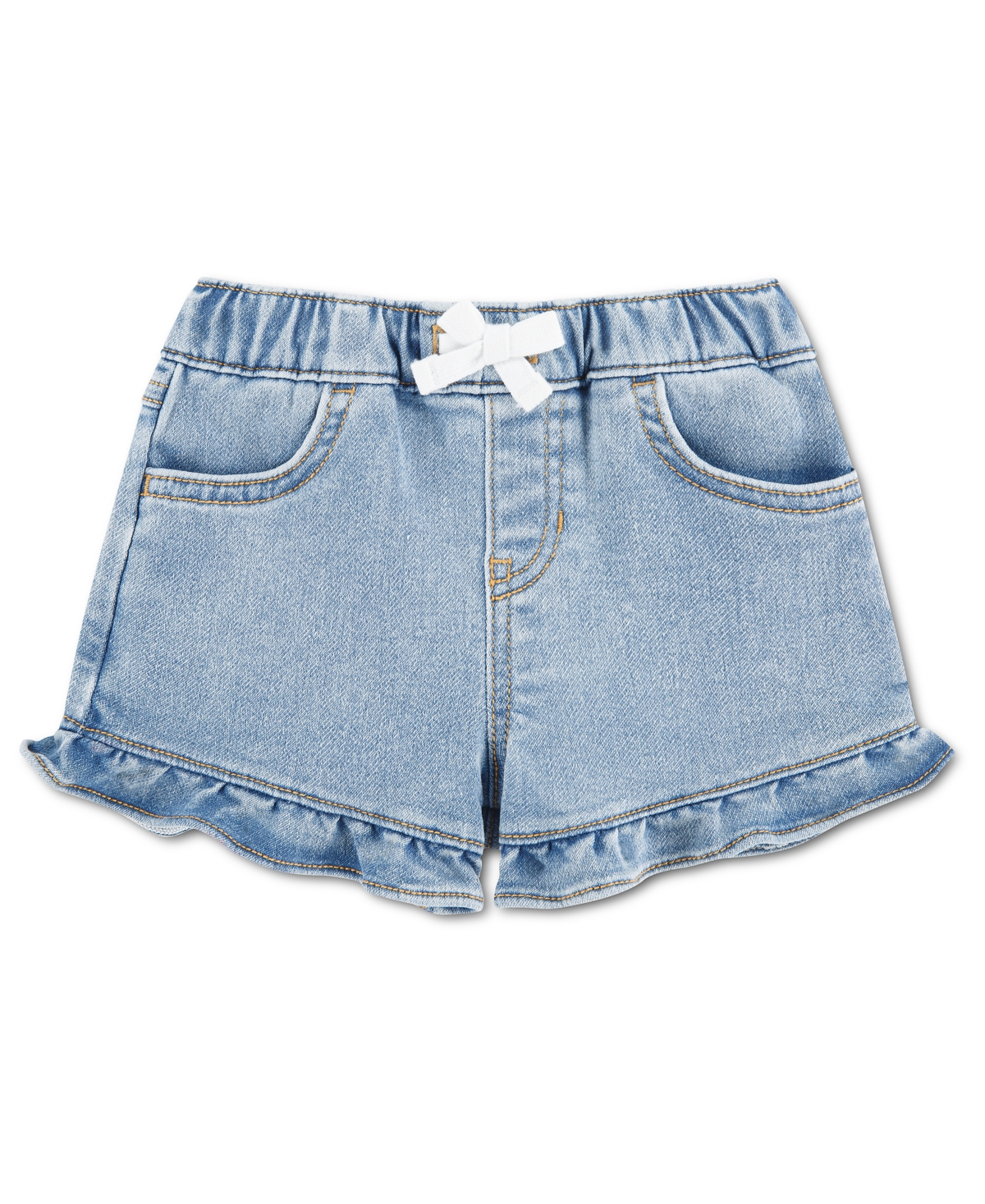 Click here for abercrombie kids Baby Girls Pull-On Denim Ruffle S... prices