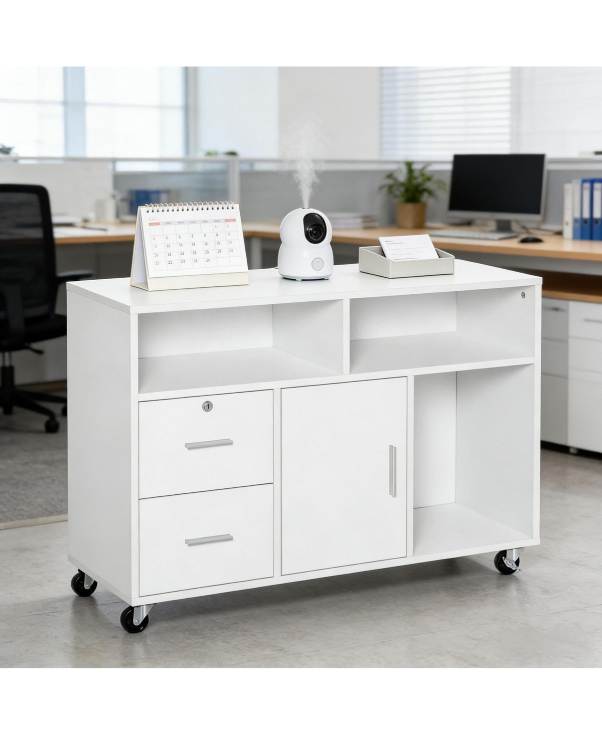 Click here for Rainsken Mobile Storage Cabinet  Printer Stand Uni... prices