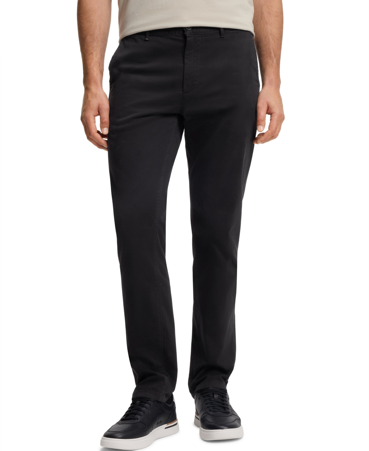 Click here for Boss by Hugo Boss Mens Stretch-Cotton Satin Slim-F... prices
