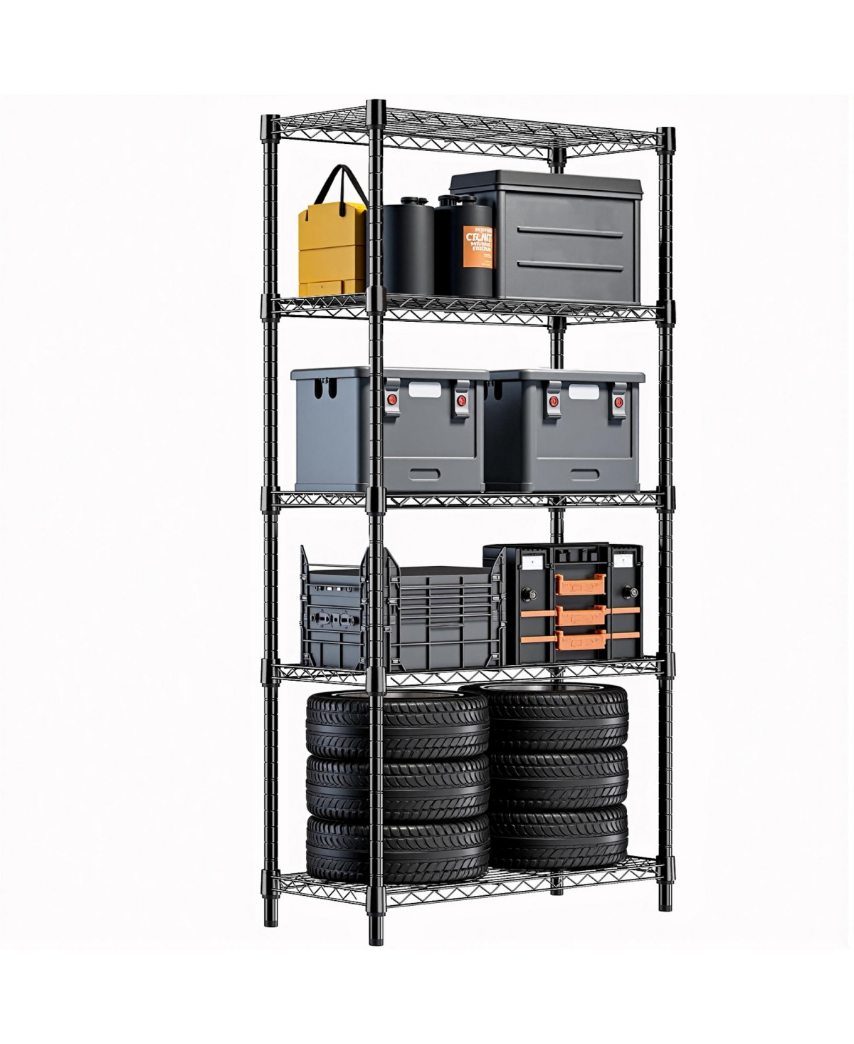 Click here for Rainsken 5-Tier Utility Shelving Unit  Heavy Duty... prices
