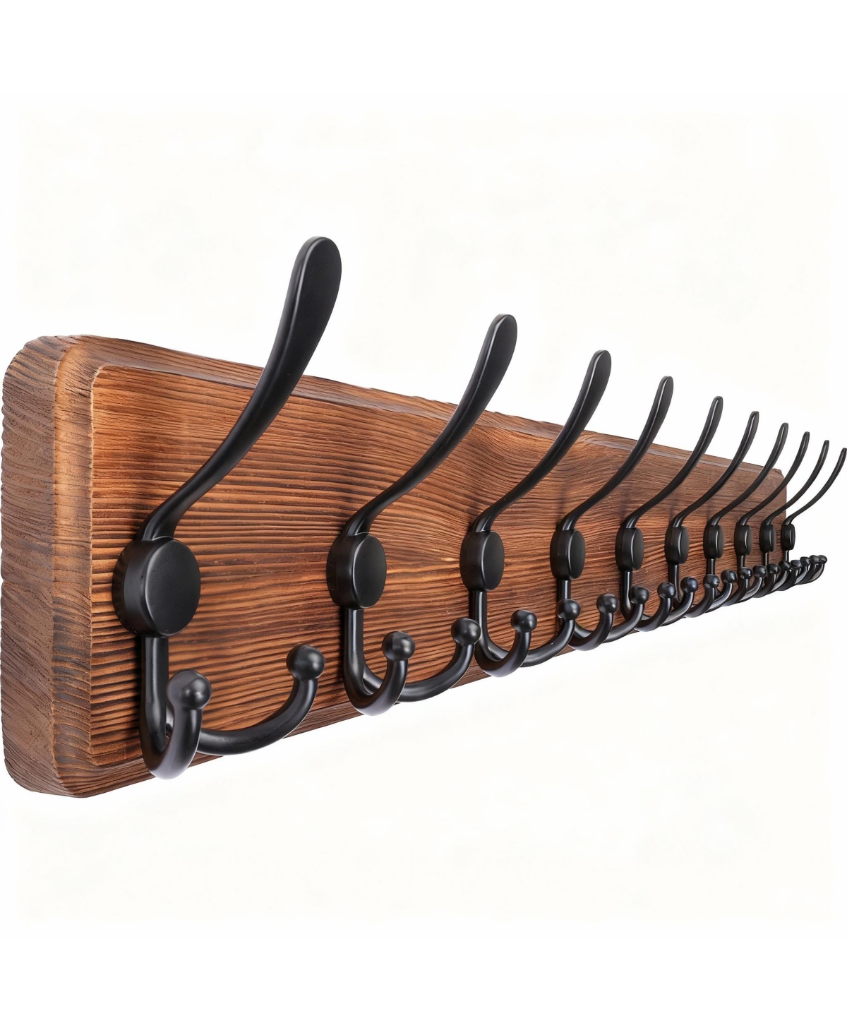 Click here for Yigii Rustic Wood Coat Rack - 10 Hooks for Coats... prices