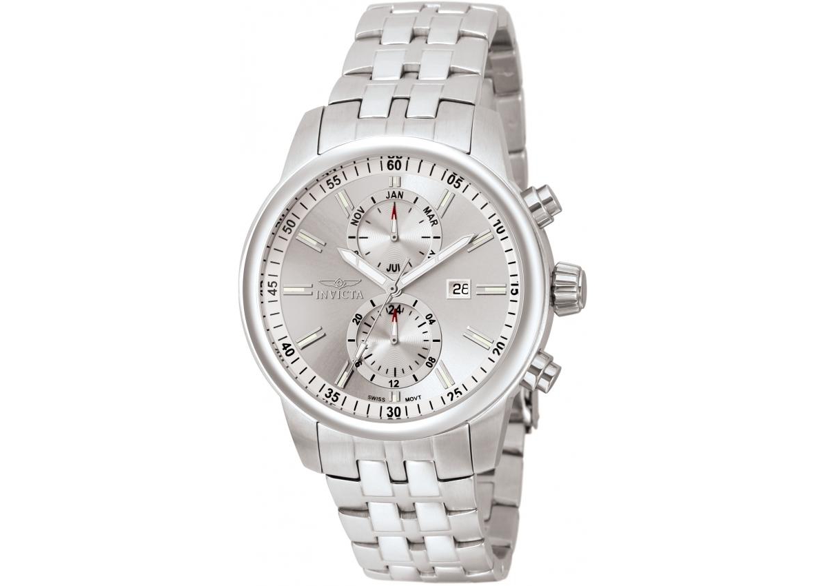 Click here for Invicta Mens 0248 Specialty Quartz Watch - Silver prices