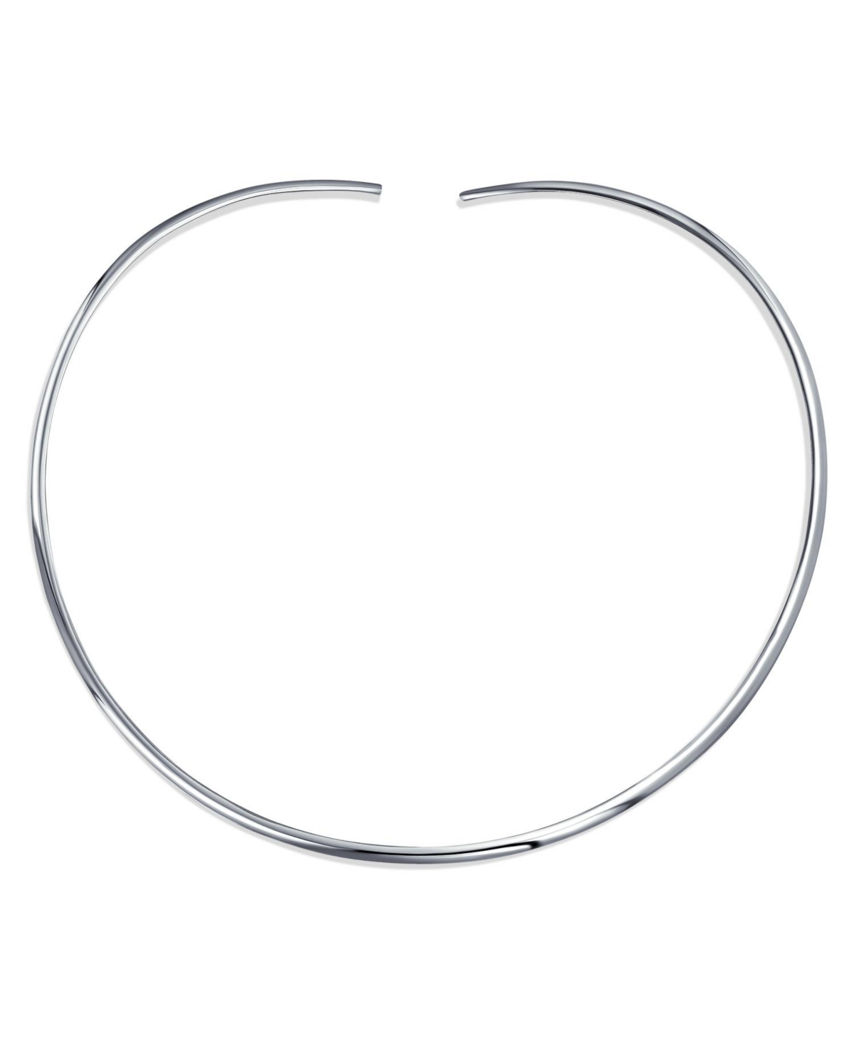 Click here for Bling Jewelry Simple Charm Slider Contoured Choker... prices