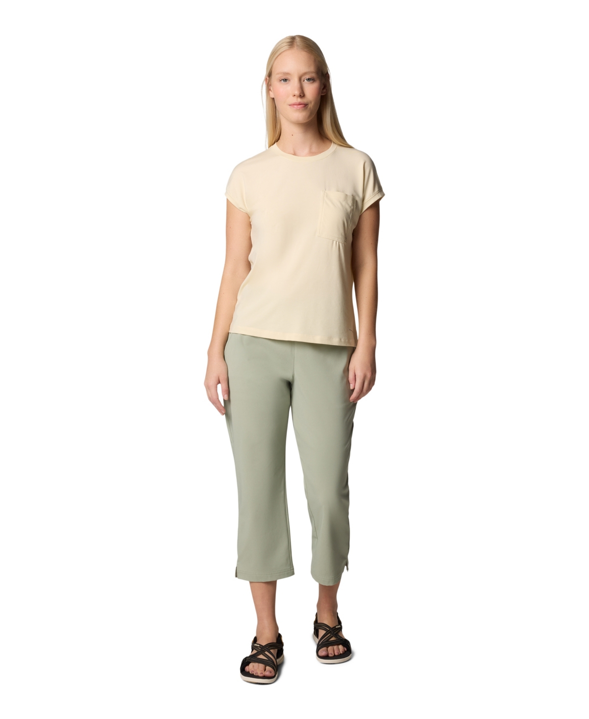 Click here for Columbia Womens All Seasons Regular Fit Capri Pant... prices