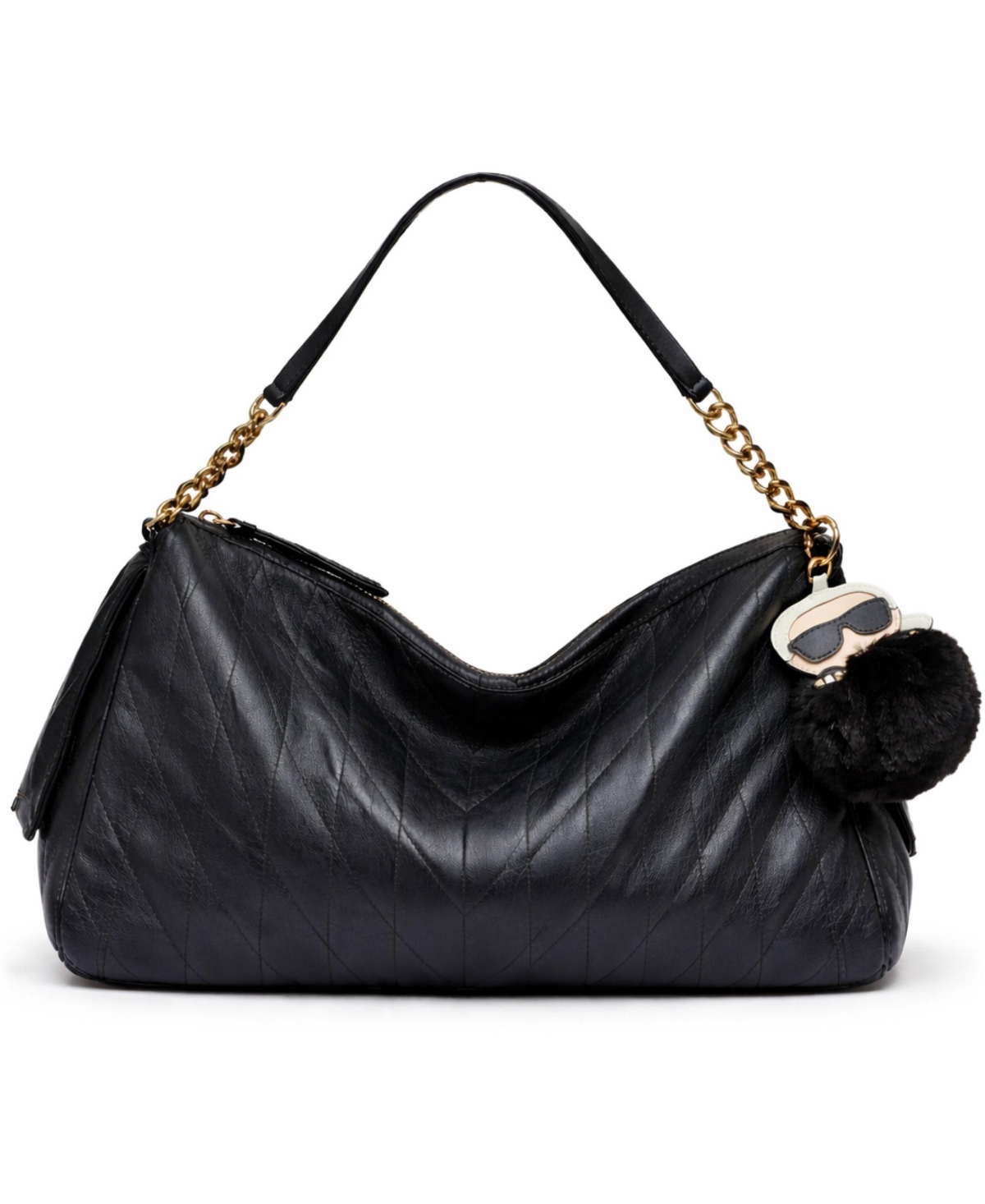 Click here for Karl Lagerfeld Paris Lafayette Medium Zip-Top Satc... prices