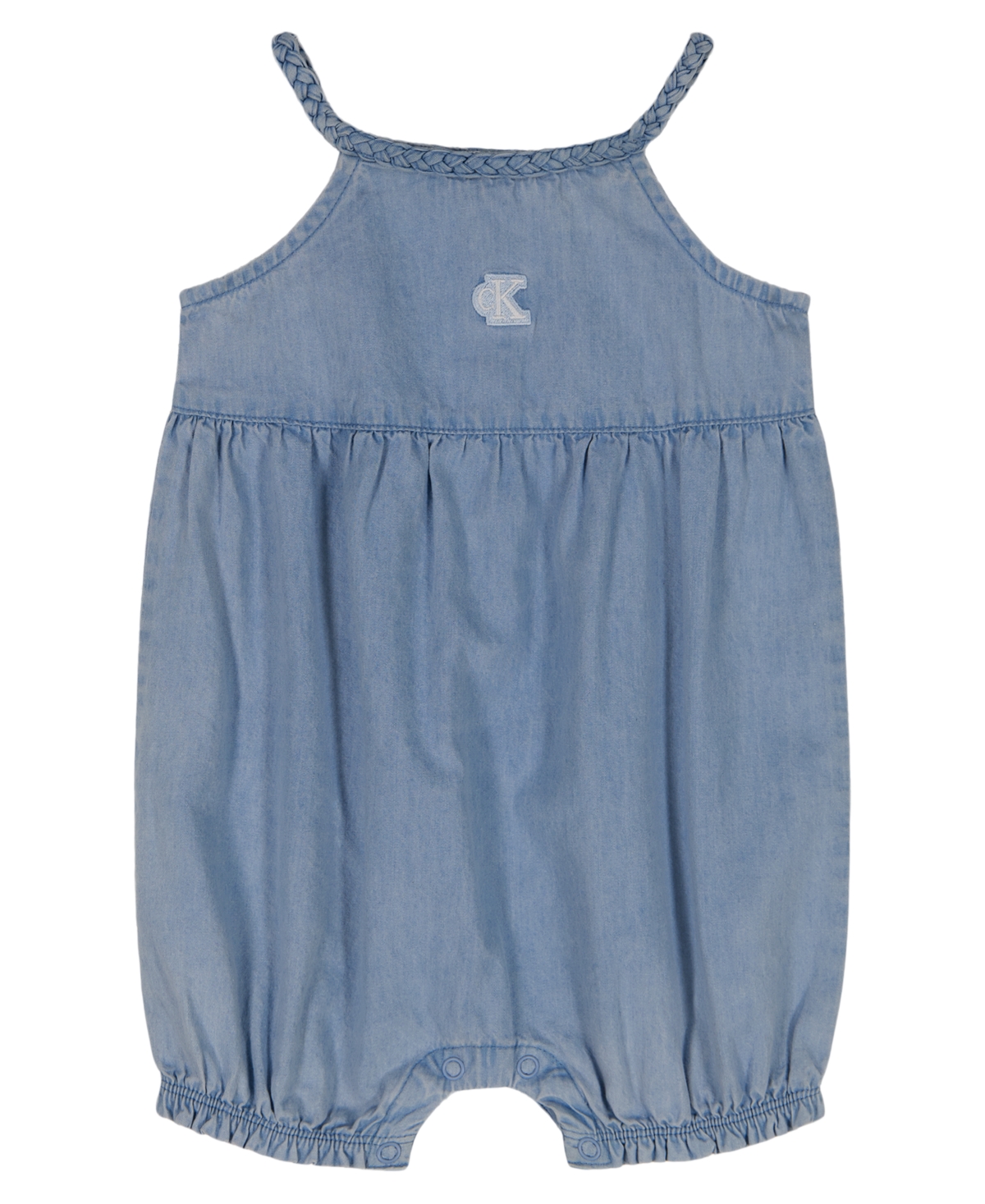 Click here for Calvin Klein Baby Girls Embroidered Eyelet Sleevel... prices