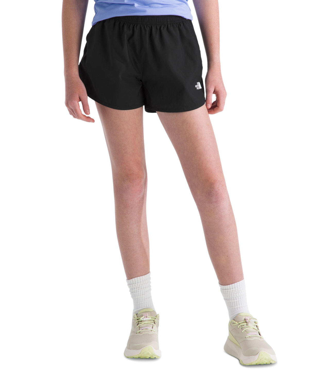 Click here for The North Face Girls 7-16 Flex Woven Shorts - Blac... prices