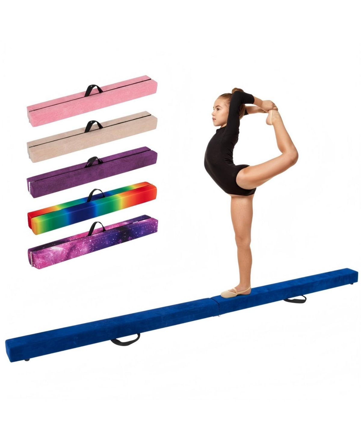 Click here for Hongge 9 Ft Folding Gymnastics Balance Beam with A... prices