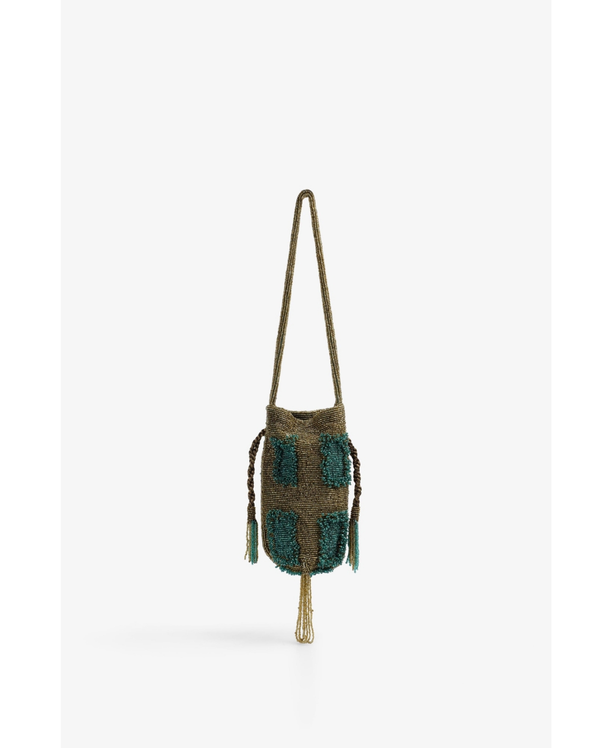 Click here for Scalpers Parsacbeads Bag - Greengold prices