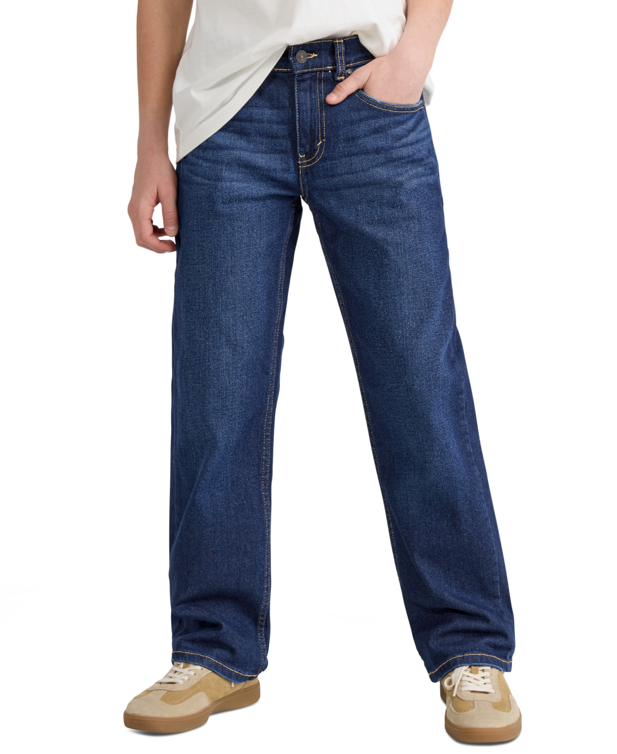 Click here for Levis Big Boys 555 Relaxed Straight Jeans - Sierra... prices