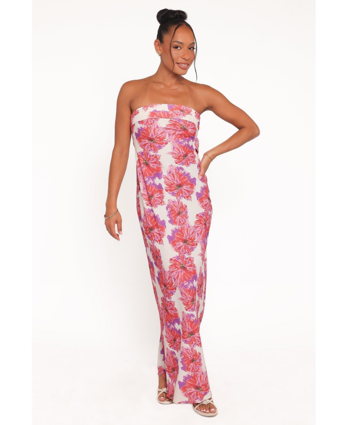 Click here for Petal and Pup Womens Remmie Strapless Maxi Dress -... prices