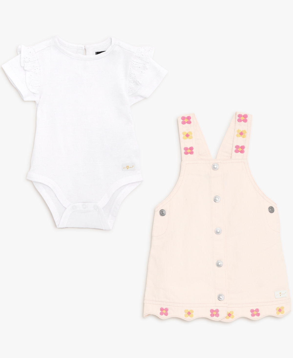 Click here for 7 For All Mankind Baby Girls Jumper Dress and Body... prices