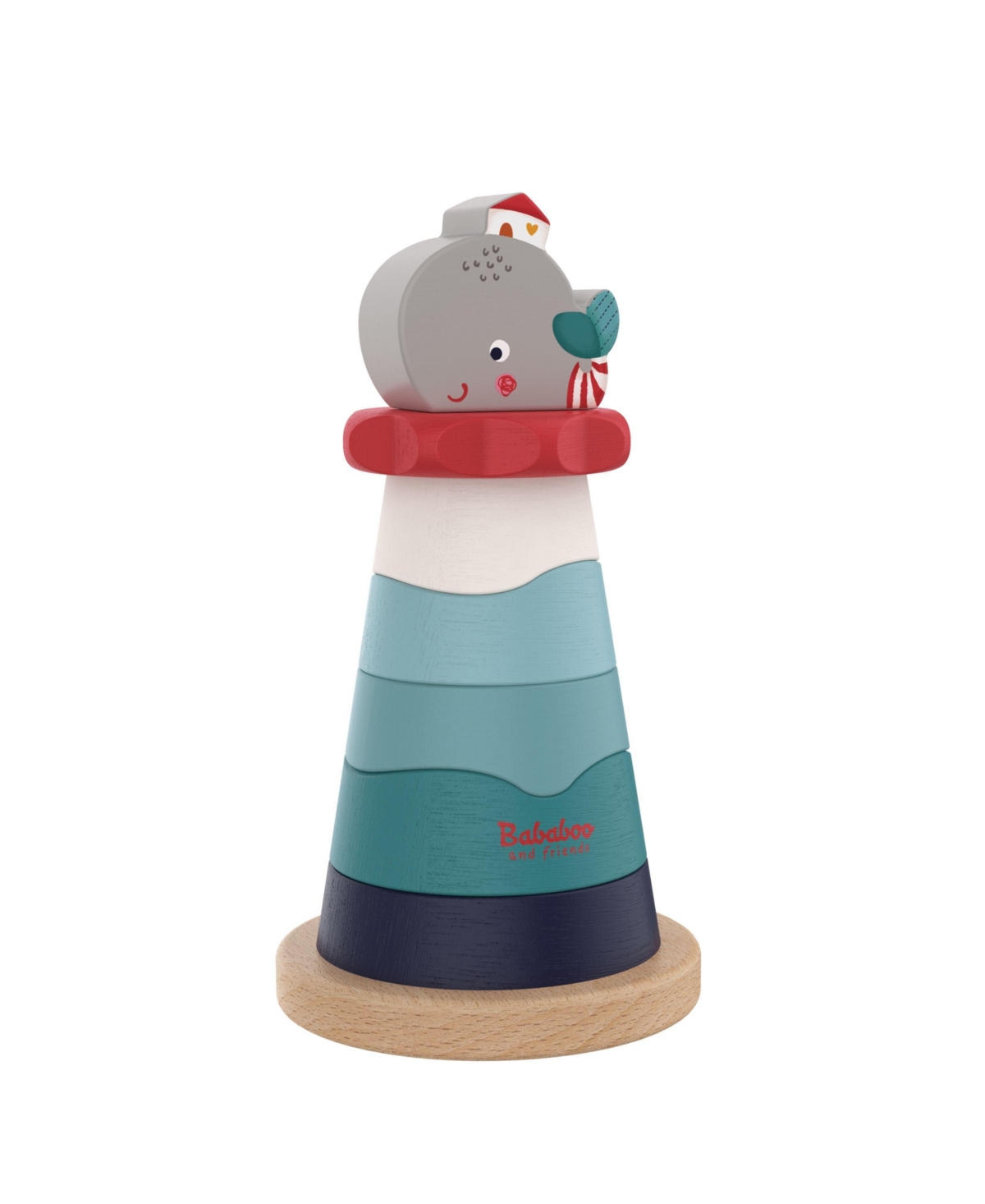 Click here for Bababoo and friends Wilma Whale Stacking Toy - Ope... prices
