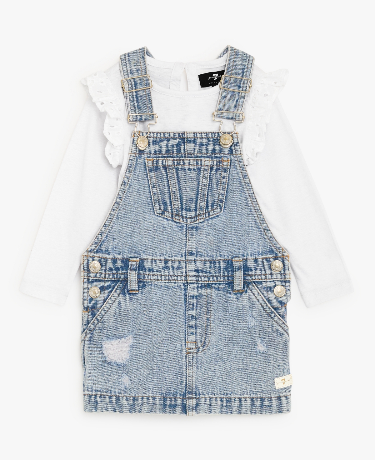 Click here for 7 For All Mankind Baby Girls 2-Piece T-Shirt and J... prices