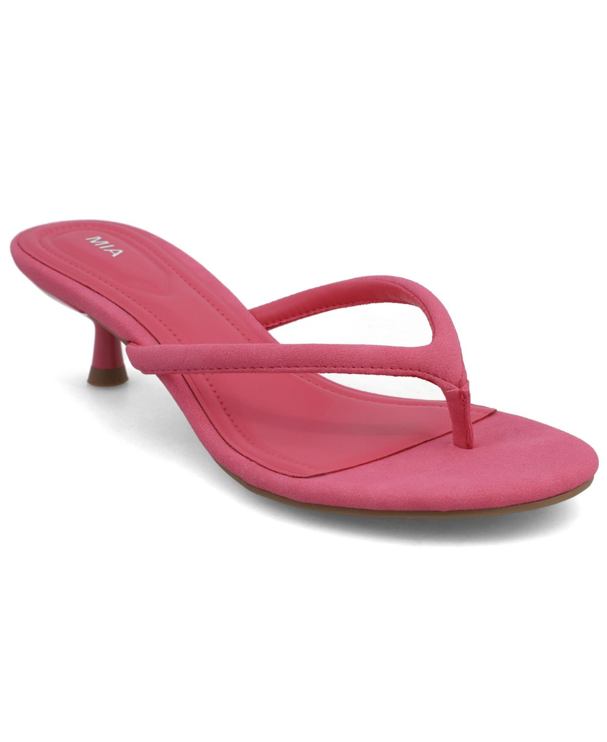 Click here for Mia Womens Farren Thong Dress Sandals - Hot Pink prices