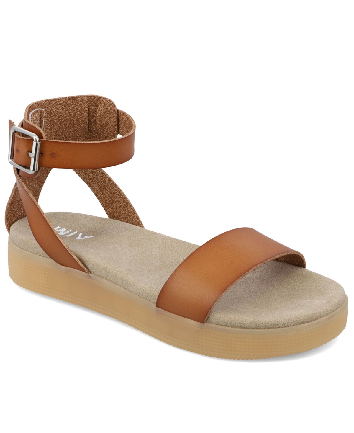 Click here for Mia Womens Ellen Ankle-Strap Flatform Casual Sanda... prices