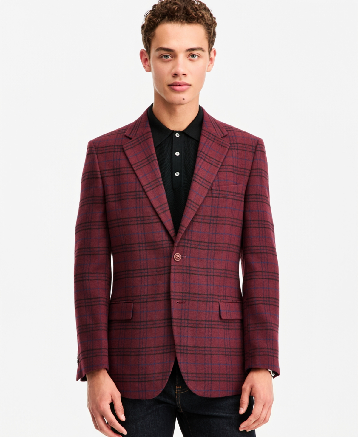 Click here for Nautica Mens Modern-Fit Tweed Patterned Sport Coat... prices