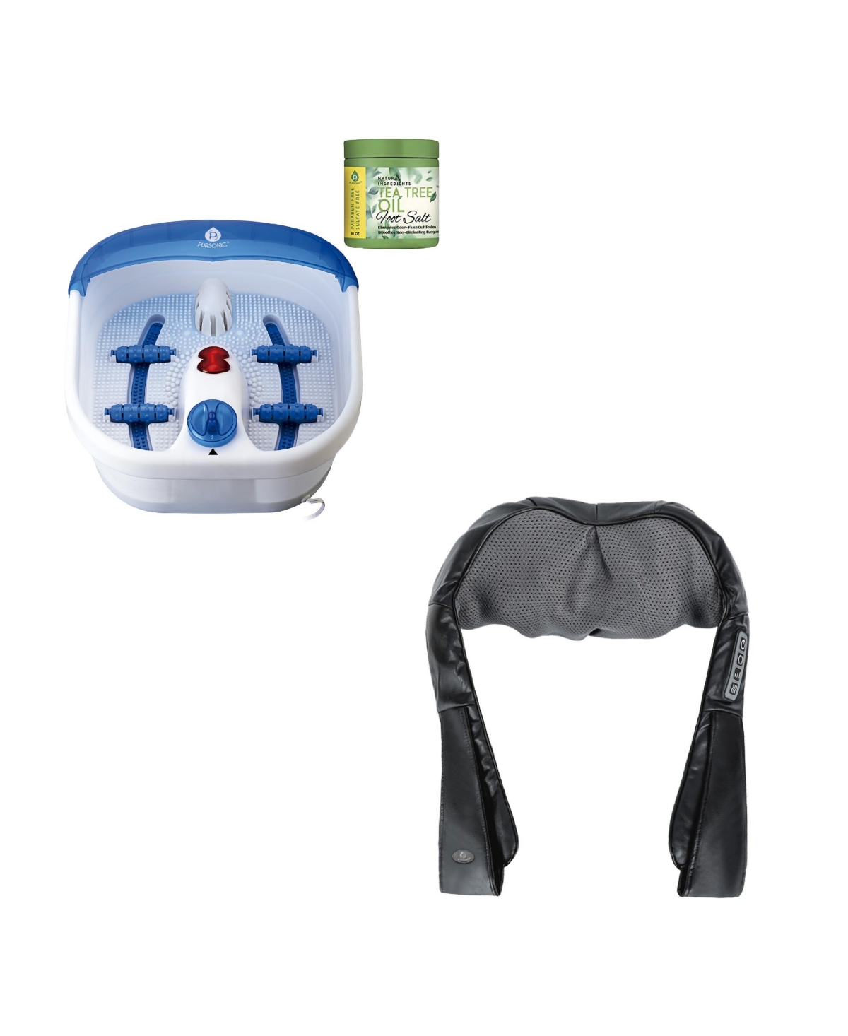 Click here for Pursonic Ultimate Recovery Bundle: 3D Shiatsu Back... prices