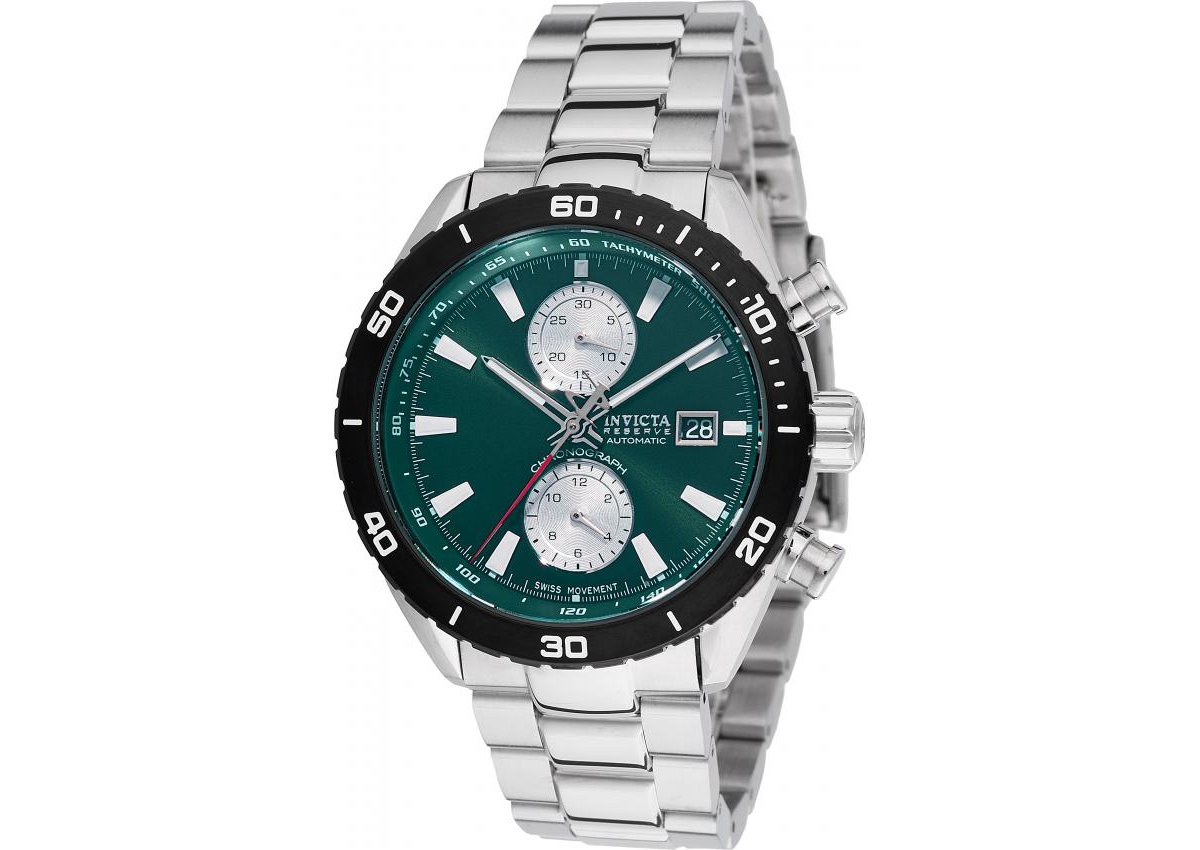 Click here for Invicta Mens Reserve Automatic Chronograph Green D... prices