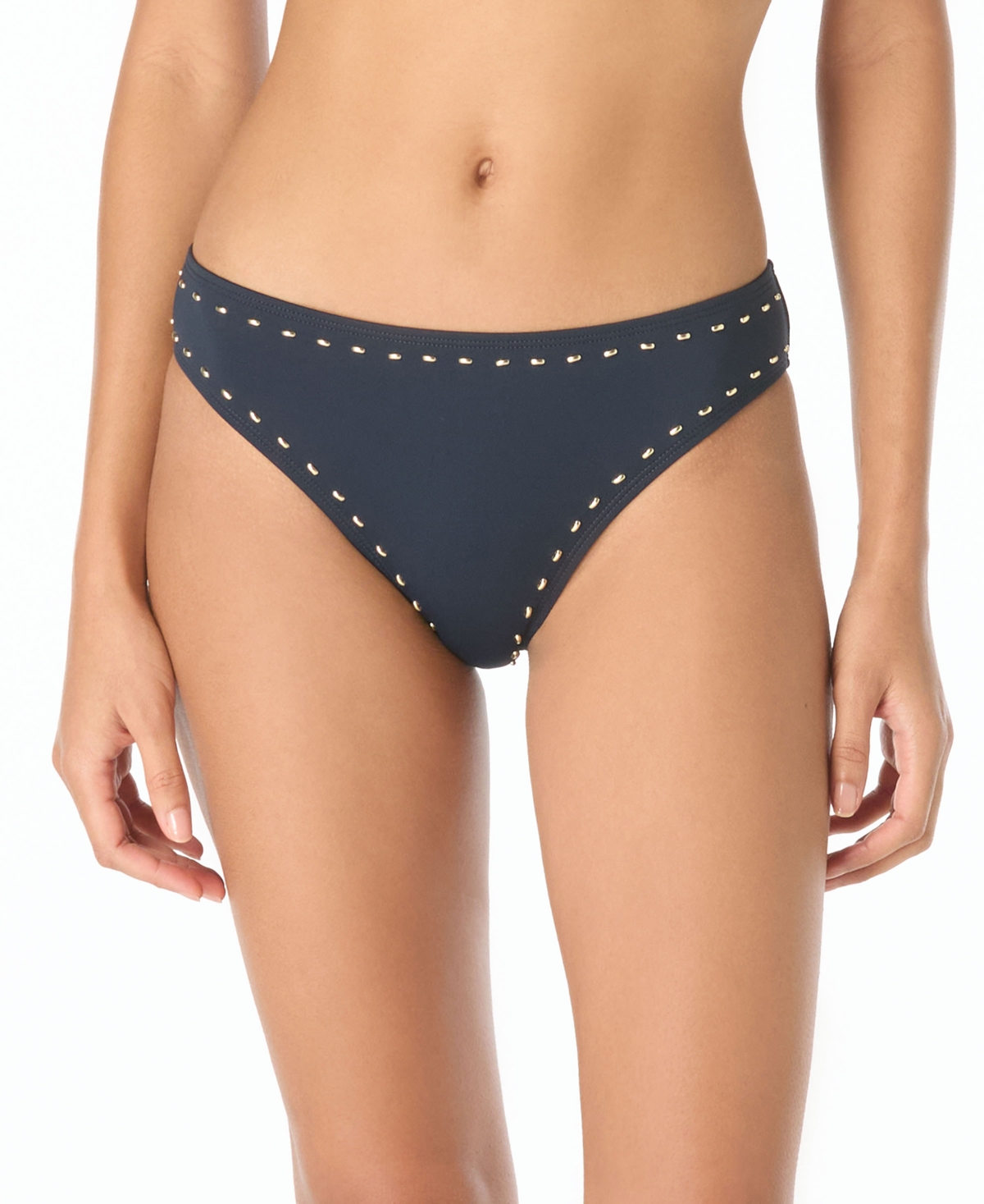 Click here for Michael Kors Womens High-Leg Pull-On Bikini Bottom... prices