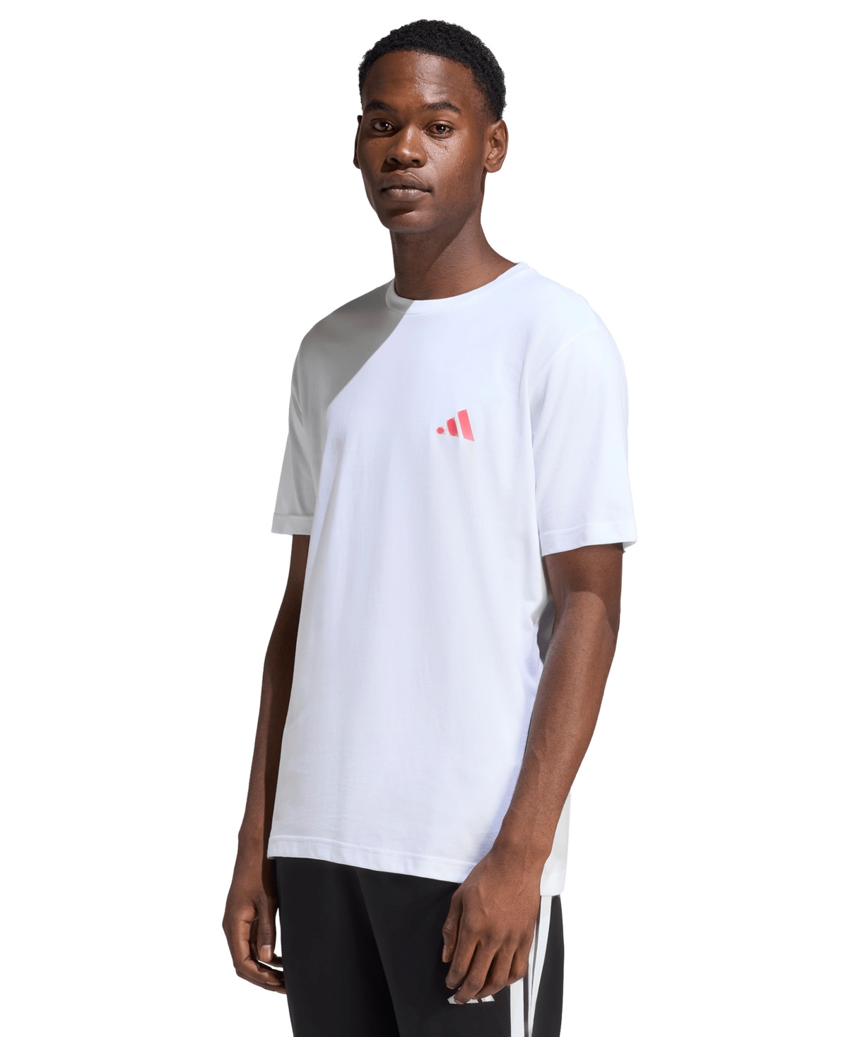 Click here for adidas Mens Graphic Crewneck T-Shirt - White prices