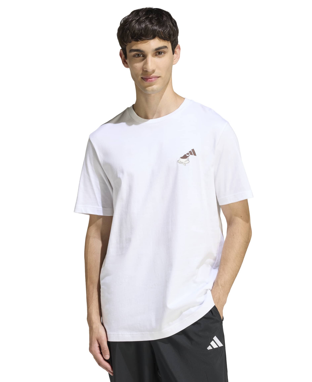 Click here for adidas Mens Cheesecake Crewneck Graphic T-Shirt -... prices