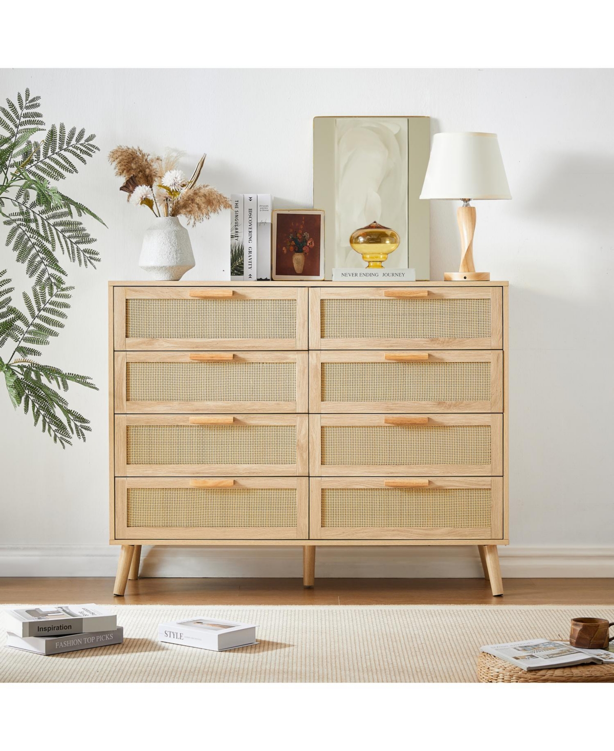 Click here for Streamdale Furniture Rattan Double Dresser  47.2&#... prices