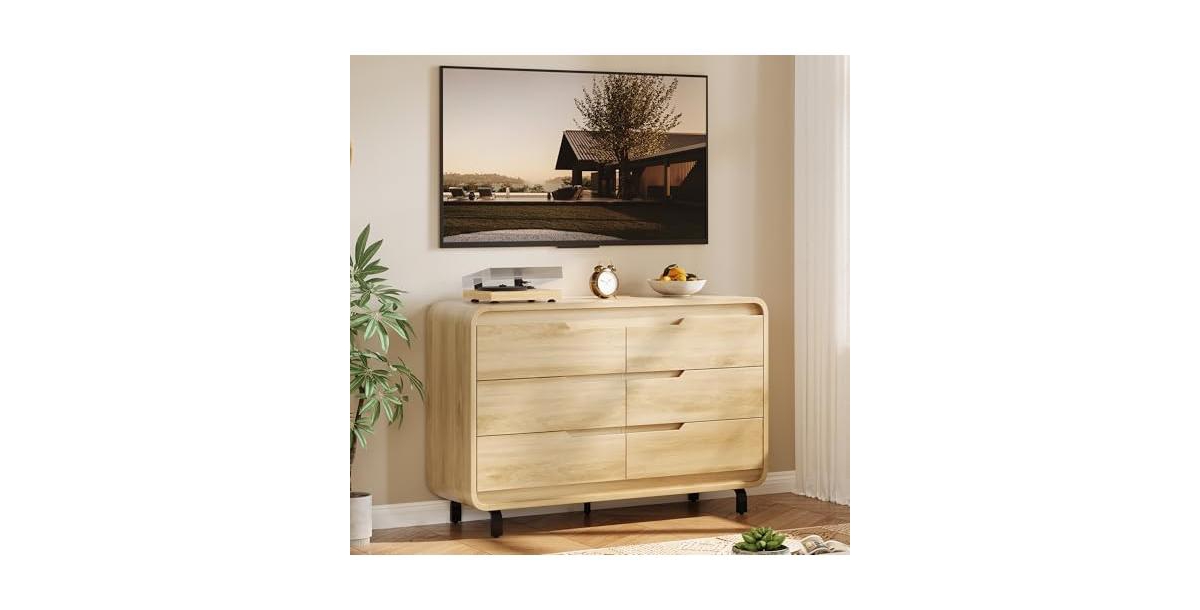 Click here for gaomon 5 Drawers Dresser for Bedroom  48" Hig... prices