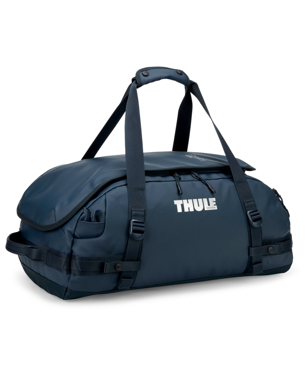 Click here for Thule Chasm Small Duffel Bag - Darkest Blue prices
