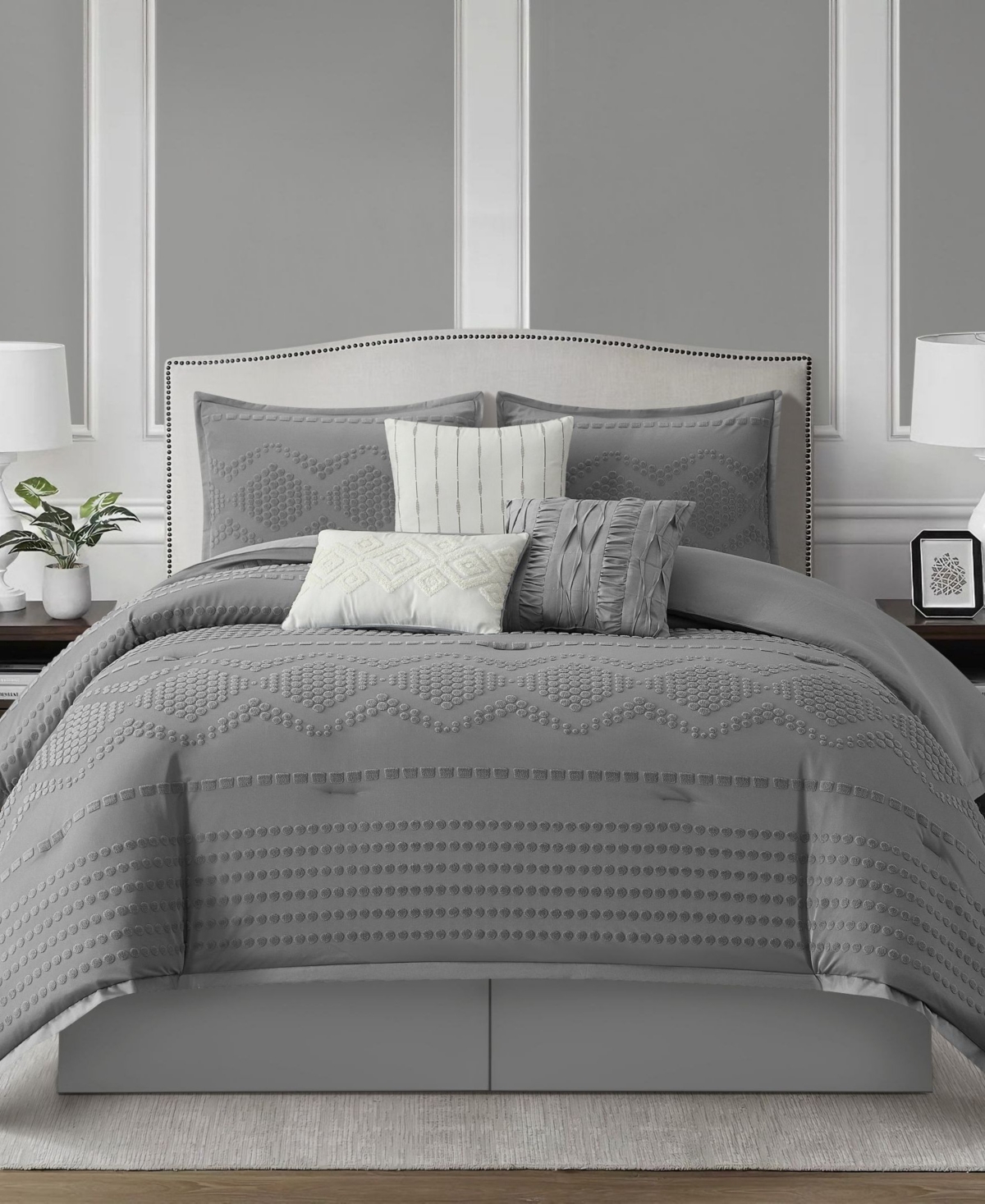 Click here for Stratford Park Waverly Geometric 7-Pc. Comforter S... prices