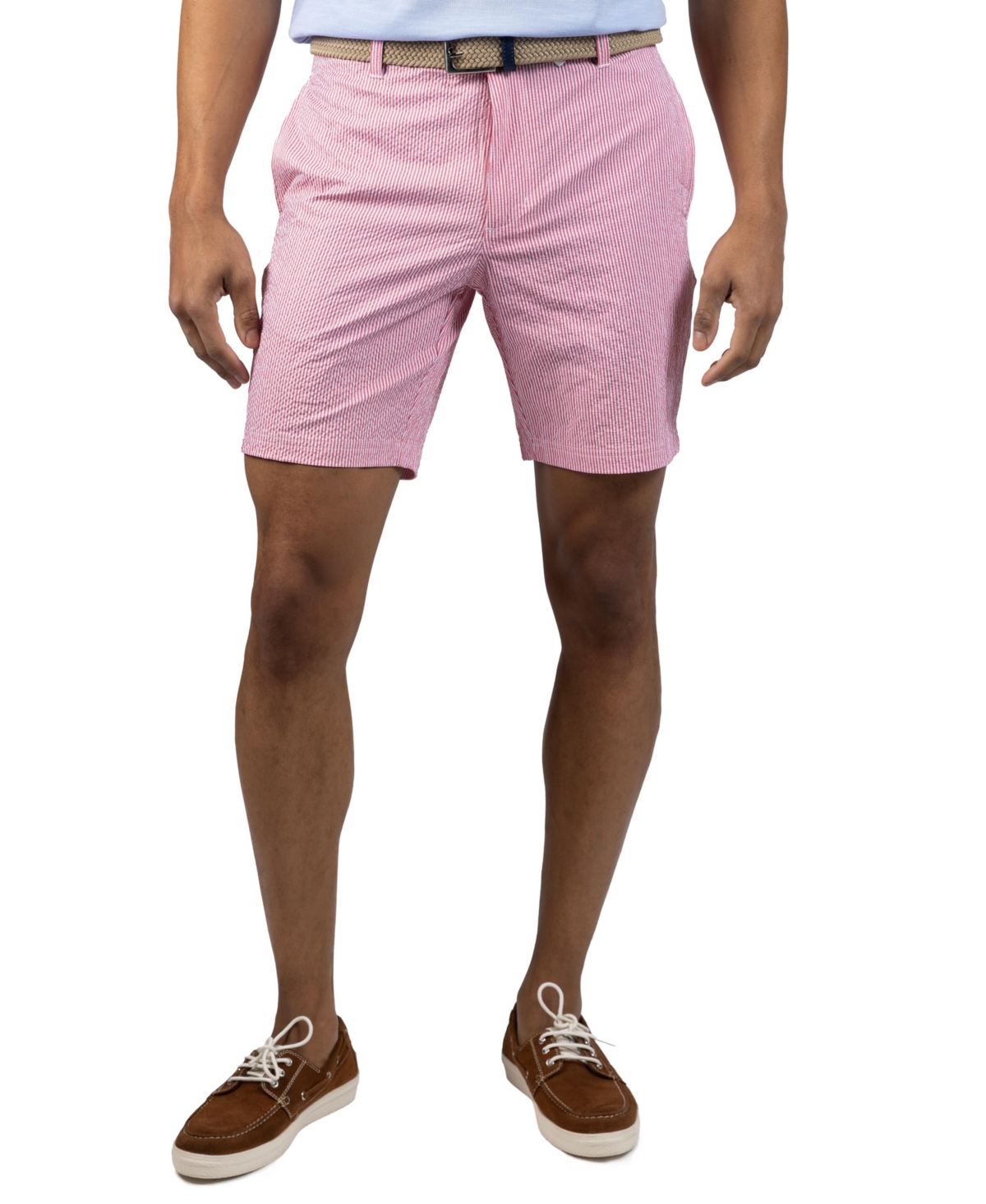 Click here for Tailorbyrd Mens Seersucker Stripe Short - Sunwashe... prices