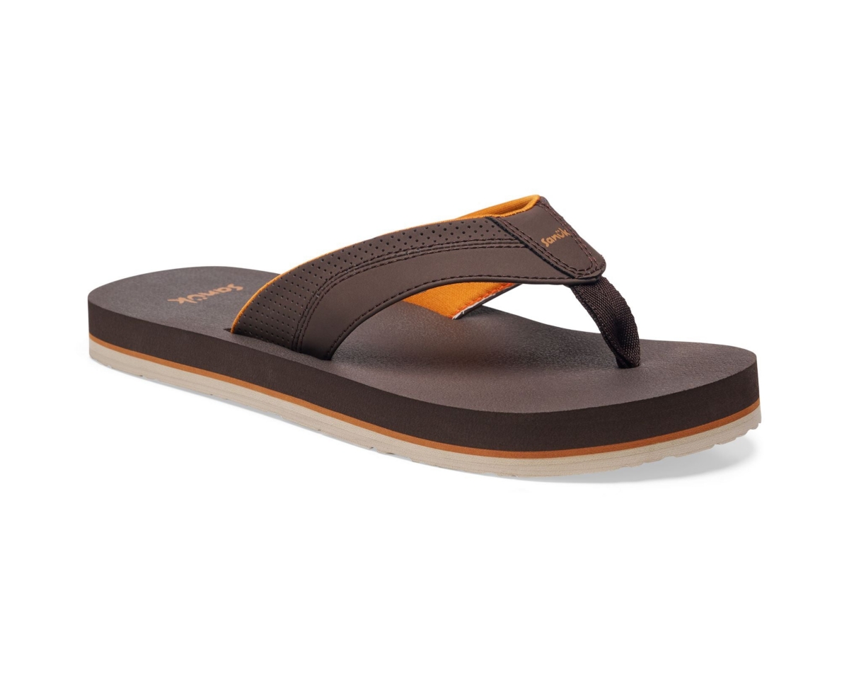 Click here for Sanuk Mens Beer Cozy Iv - Sandals - Demitasse prices