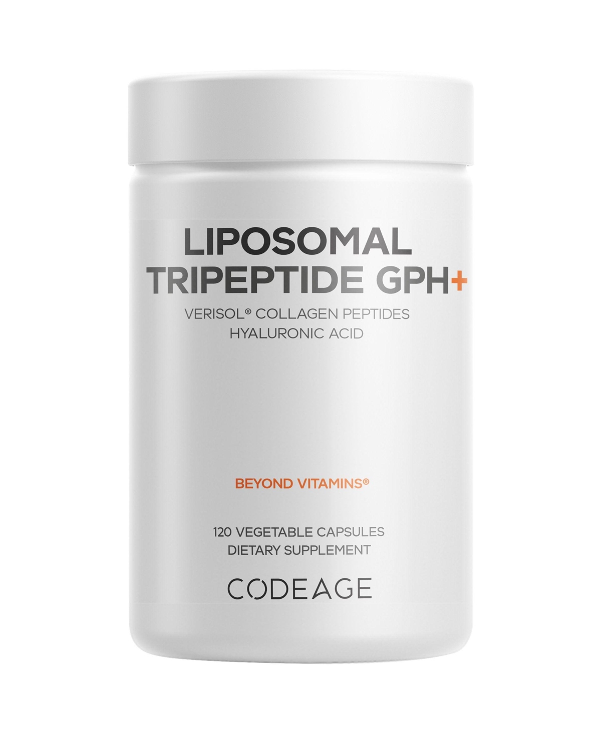 Click here for Codeage Liposomal Tripeptide Gph+ - Verisol Collag... prices