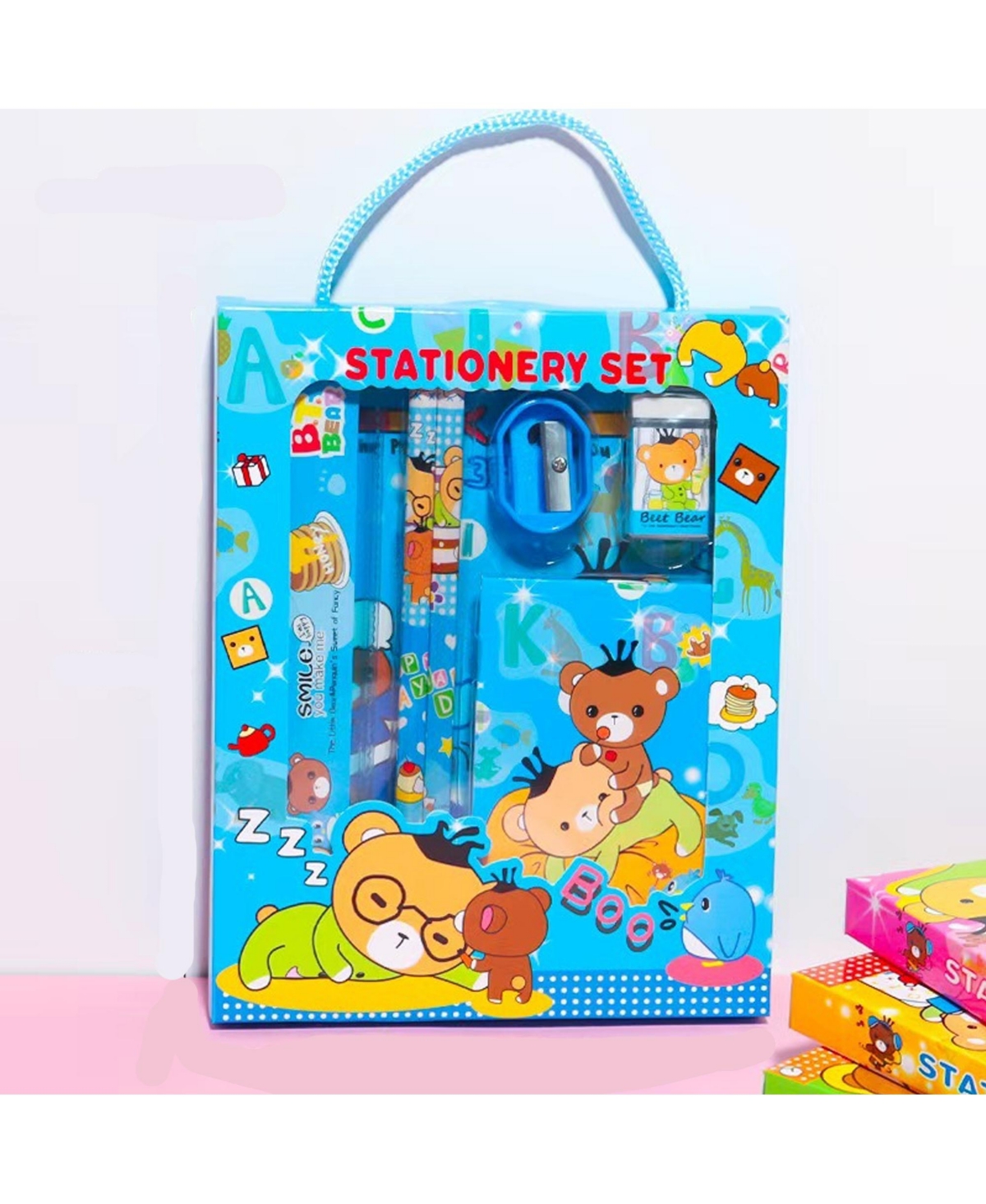 Click here for Htutwoo 6 In 1 Stationery Set  2 Pencil  Eraser  R... prices