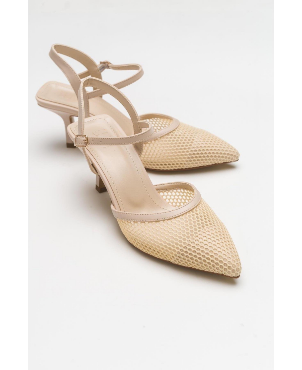 Click here for Prologue Shoes Womens Chic Mesh Pointed Toe Pump -... prices