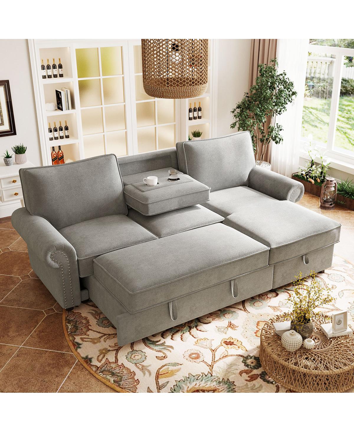 Click here for Streamdale Furniture 95 Convertible Sectional Slee... prices