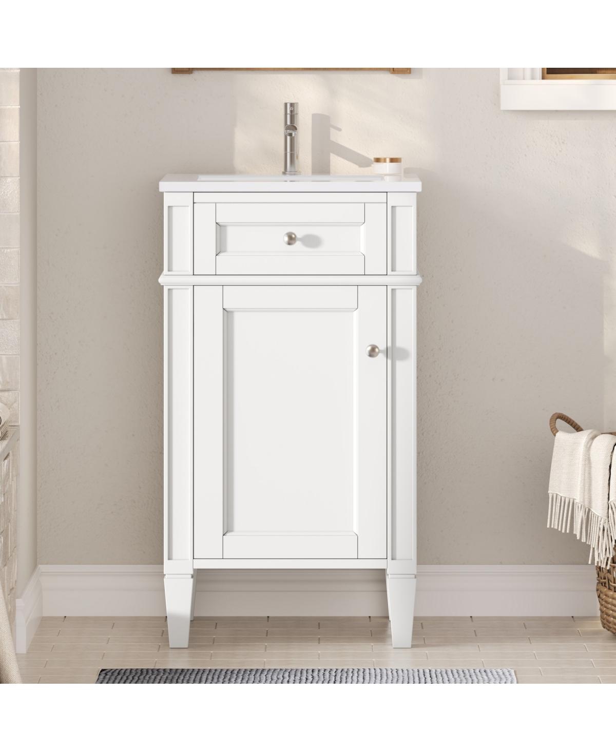Click here for Sillysis 18" Bathroom Vanity with Ceramic Sin... prices