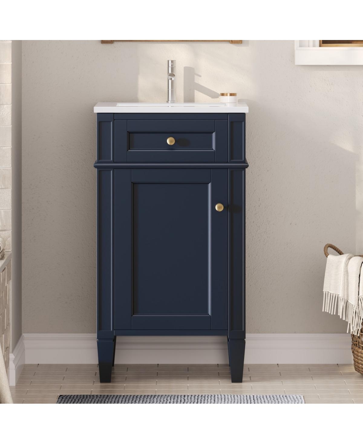Click here for Sillysis 18" Bathroom Vanity with Ceramic Sin... prices