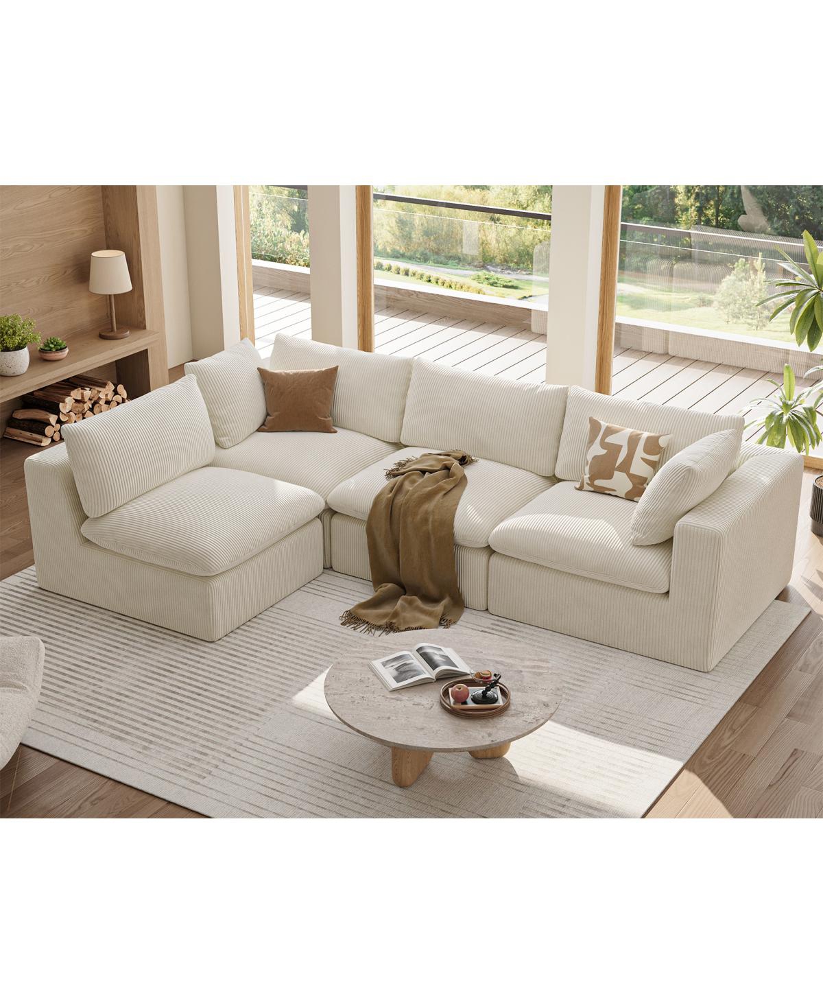 Click here for Streamdale Furniture Modular Oversized Corduroy Se... prices