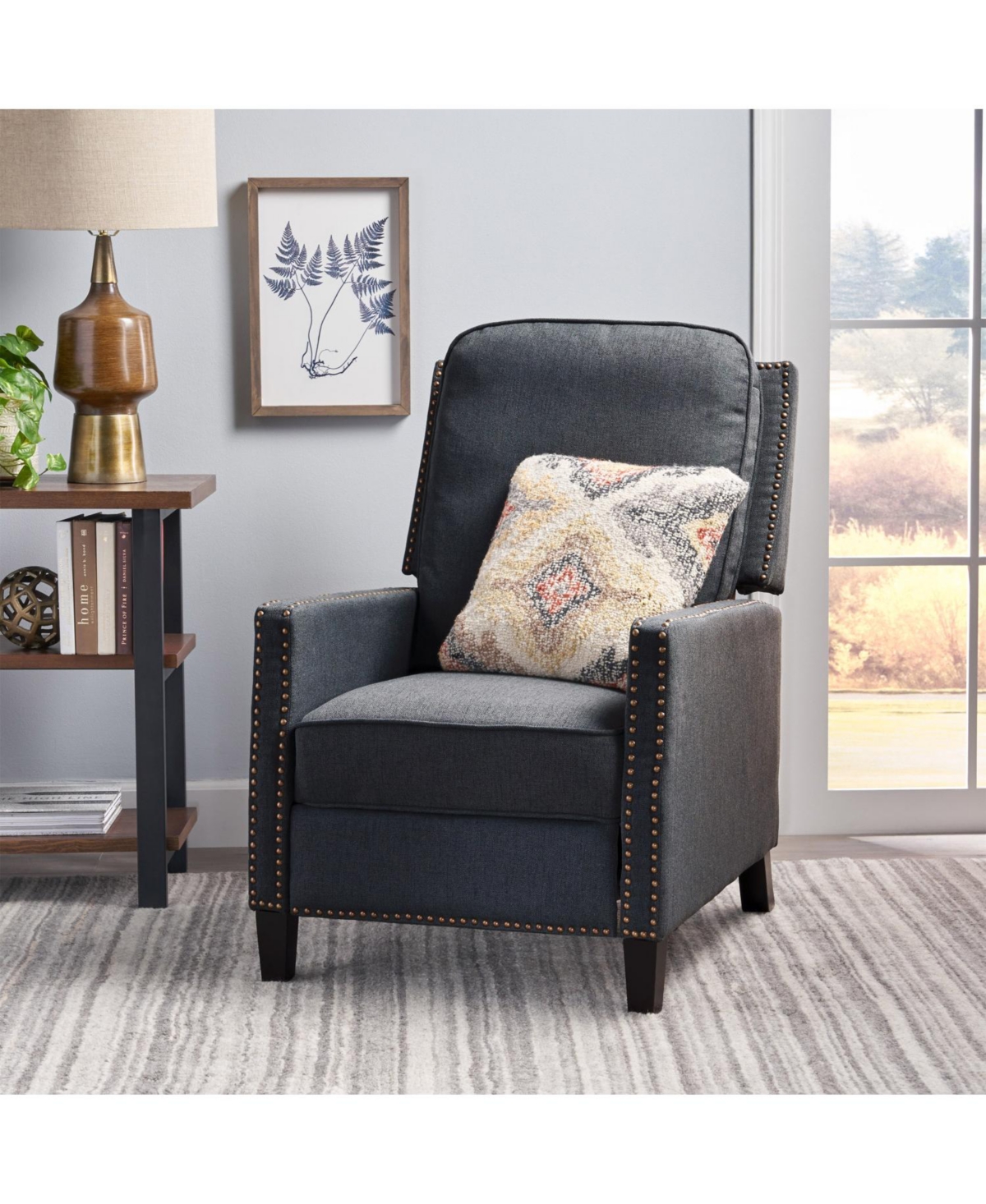 Click here for Streamdale Furniture Plush Upholstered Recliner wi... prices