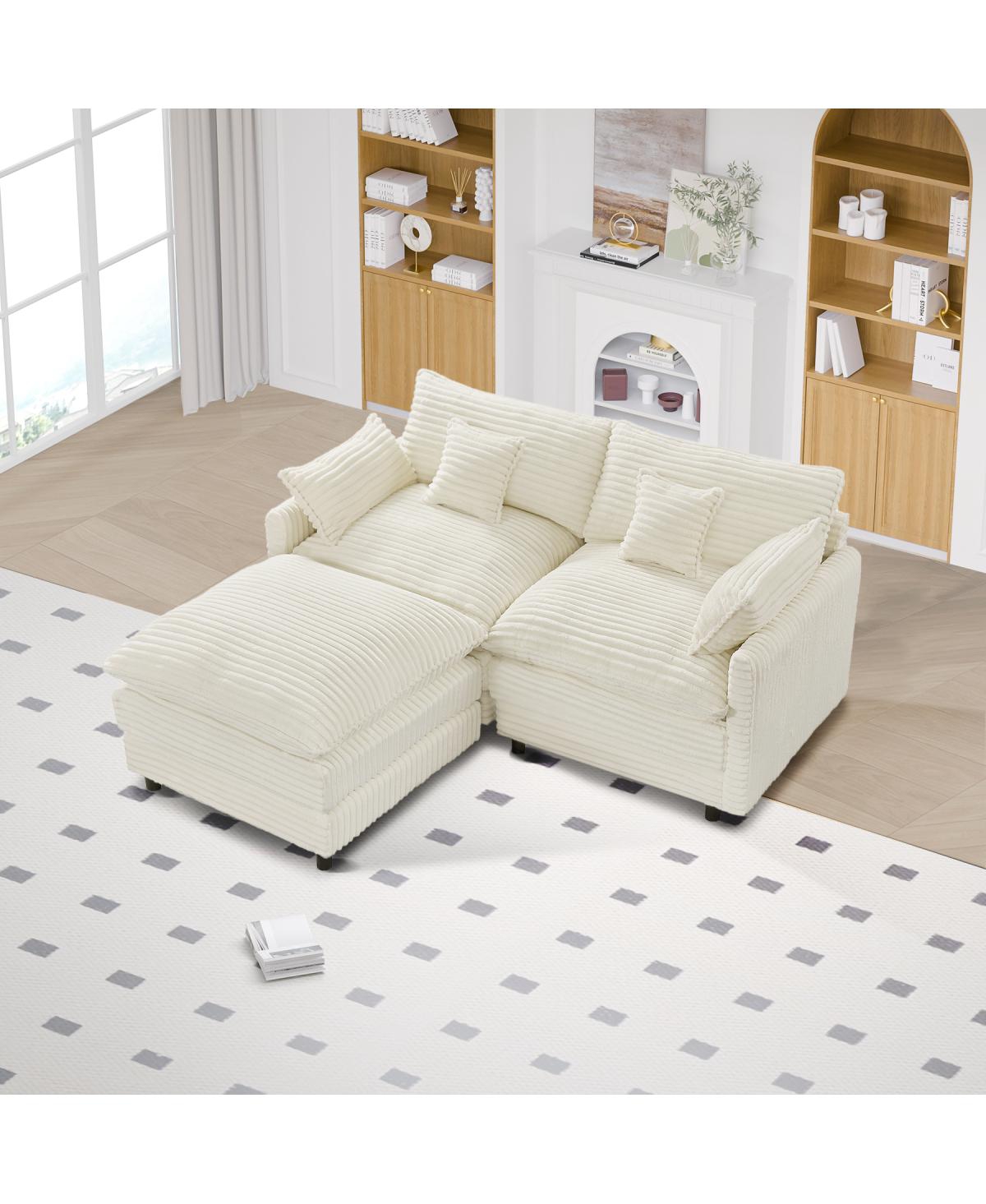 Click here for Streamdale Furniture Seven-piece sofa set with con... prices